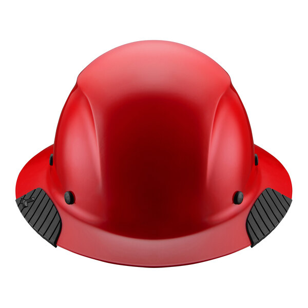 Lift Safety Dax Red Fiber Resin Full Brim Hard Hat HDF-20RG
