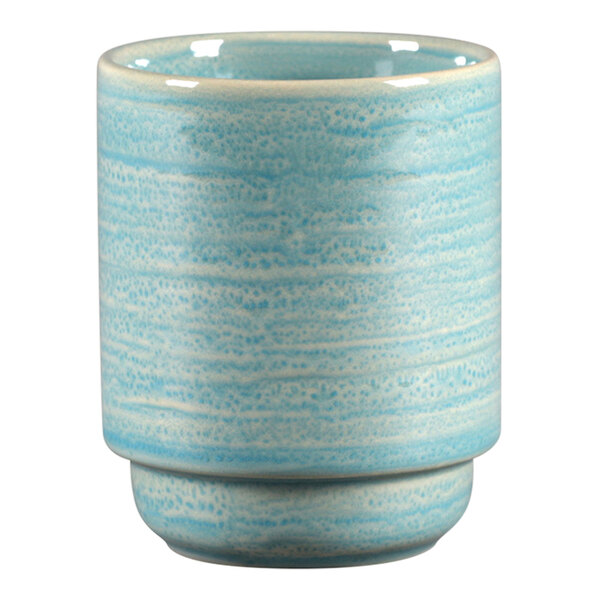 RAK Porcelain Rakstone Spot 10.15 oz. Stackable Sapphire Porcelain Mug ...