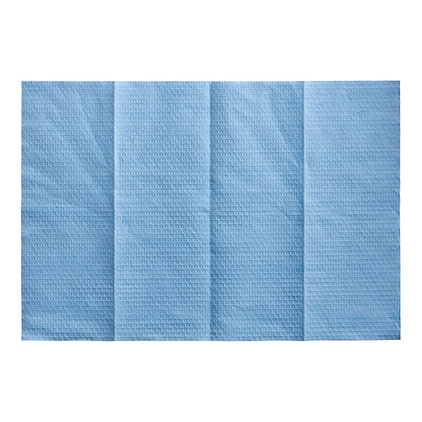 WypAll® X80 11 1/8" x 16 13/16" Blue Wiper 41041 - 160/Case