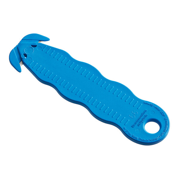 Klever Kutter NSF Food Zone Certified Blue Safety Box Cutter KCJ-1SSBX