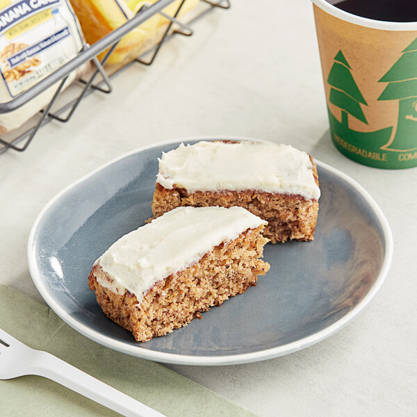 Ne-Mo's Bakery Individually Wrapped Banana Cake Square 3 oz. - 36/Case