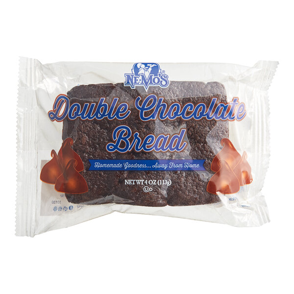 Ne-Mo's Bakery Individually Wrapped Double Chocolate Cake Bread 4 oz ...
