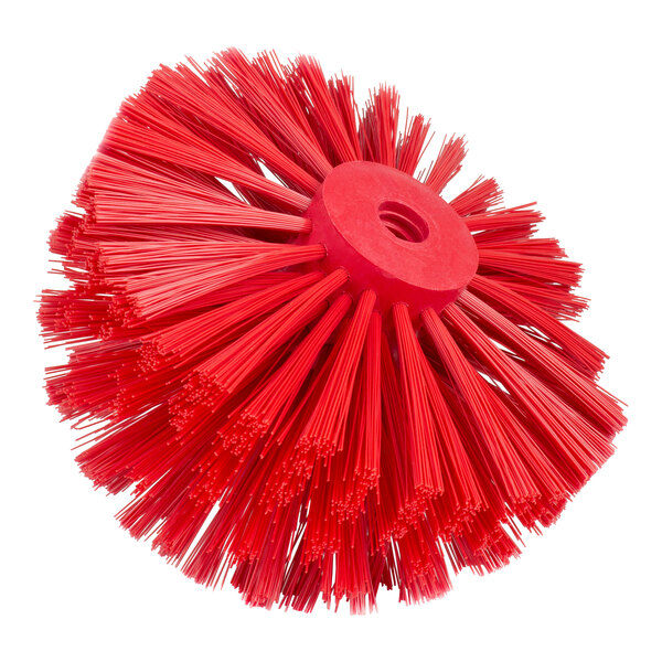 Carlisle Sparta 8" Red Pipe and Valve Brush 45008EC05