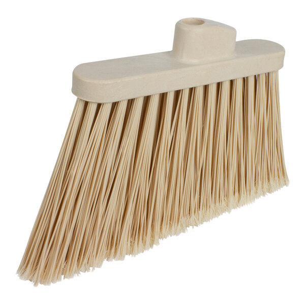 Carlisle Duo-Sweep 36867EC25 12" Tan Medium-Duty Angled Broom Head with ...