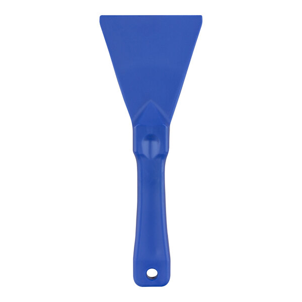 Carlisle Sparta 40230EC14 3" Blue Plastic Handheld Scraper