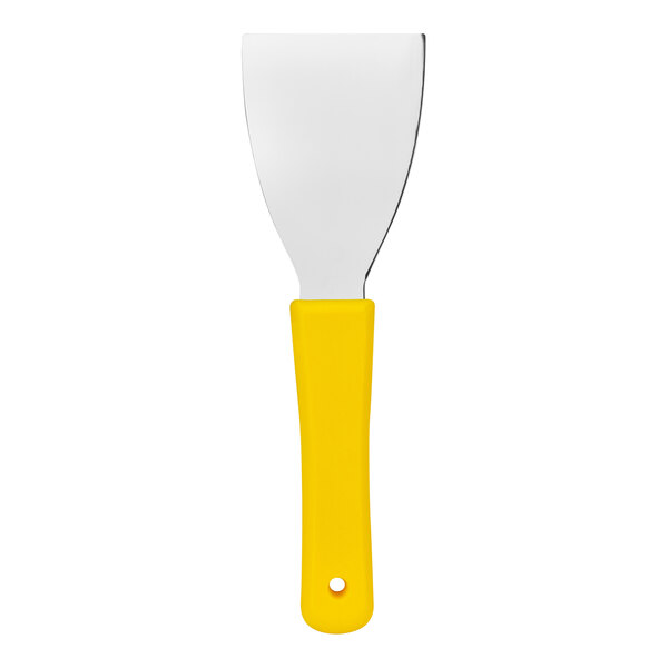 Carlisle Sparta 40130EC04 3" Yellow Steel Handheld Scraper