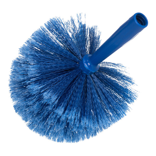 Carlisle Flo-Pac 36340414 9" Blue Corner / Cobweb Duster Brush