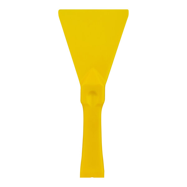 Carlisle Sparta 40230EC04 3" Yellow Plastic Handheld Scraper