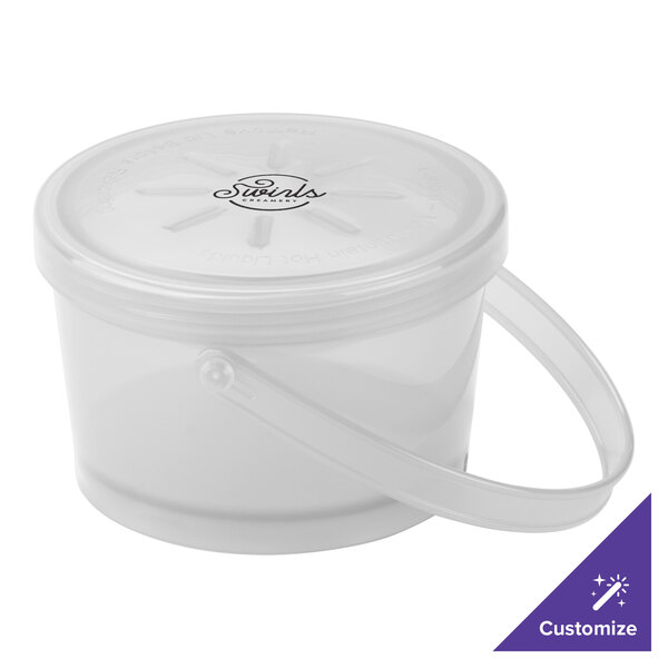GET EC-07 12 oz. Clear Customizable Reusable Eco-Takeouts Soup ...