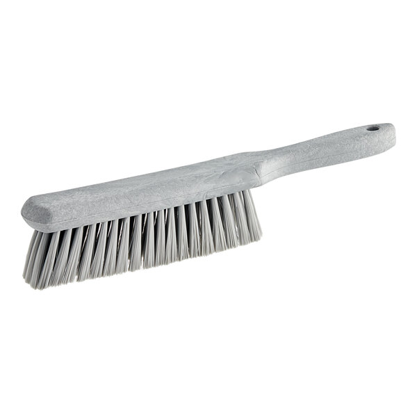 Carlisle Sparta 40480EC23 8" Gray Soft Polyester Counter Brush