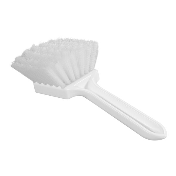 Carlisle Sparta 4054500 8" White Floating Utility / Pot Scrub Brush ...