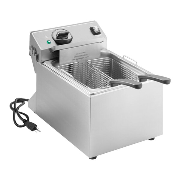 Vollrath CF2-1800-C 10 lb. Standard-Duty Single Well Electric ...