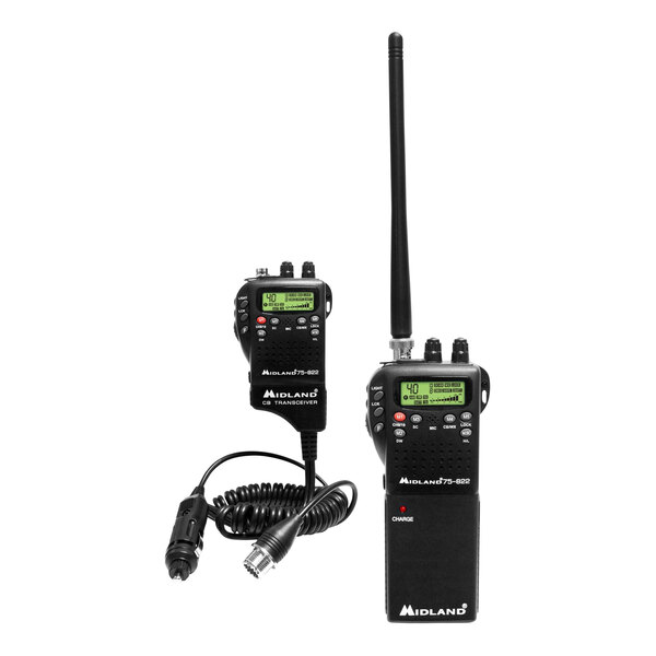 Midland 2-in-1 Portable and Mobile CB Radio 75-822