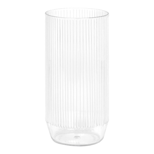 Front of the House Gatsby 16 oz. Ice SAN Plastic Highball Glass - 12/Pack