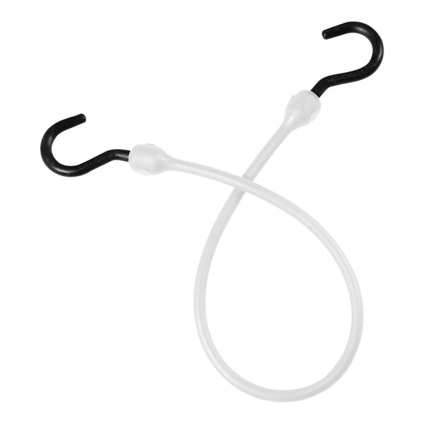 The Better Bungee 12" White Polyurethane Cord with Overmolded Nylon ...