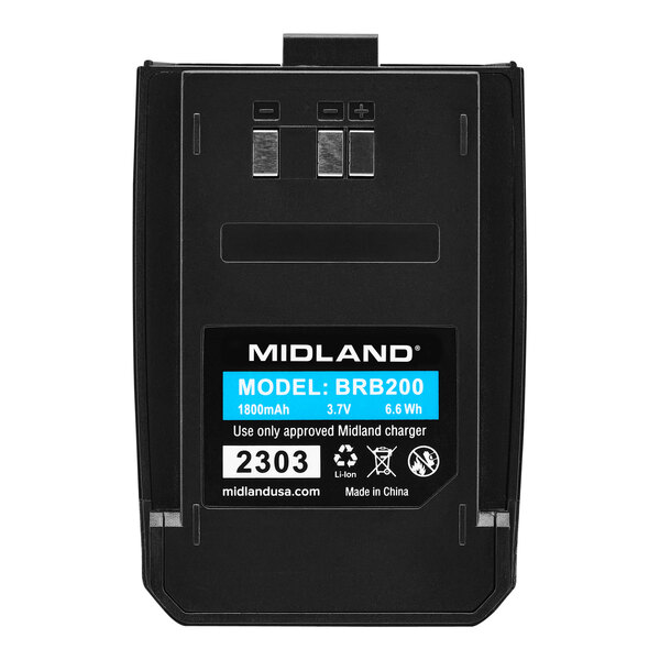 Midland BizTalk BRB200 1750 mAh Lithium-Ion Battery for BR200