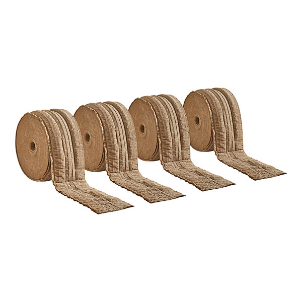 ecoMAX Care 12" x 200' 1/4" Thick Cellulose Wadding Roll - 4/Bundle