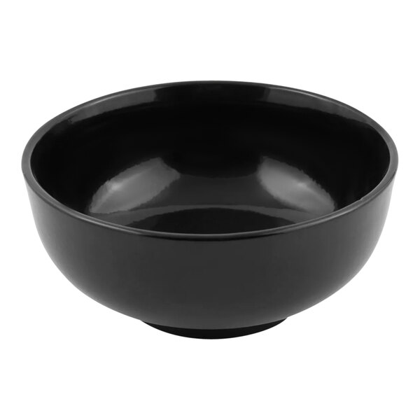 Bon Chef 2 Qt. Black Sandstone Finish Aluminum Serving Bowl