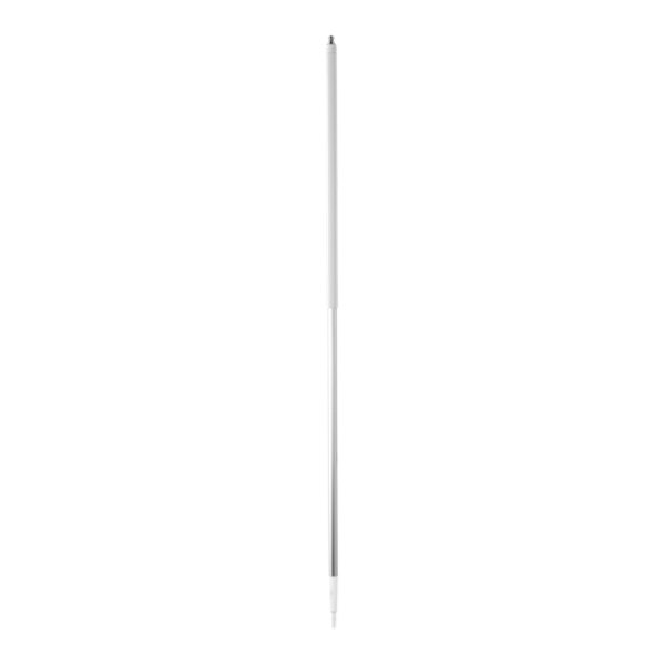 Vikan 2991Q5 60 5/8" White Water Fed Threaded Aluminum Handle with ...