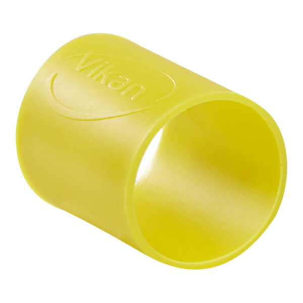 Vikan 98016 1" Yellow Color-Coding Rubber Band - 5/Pack