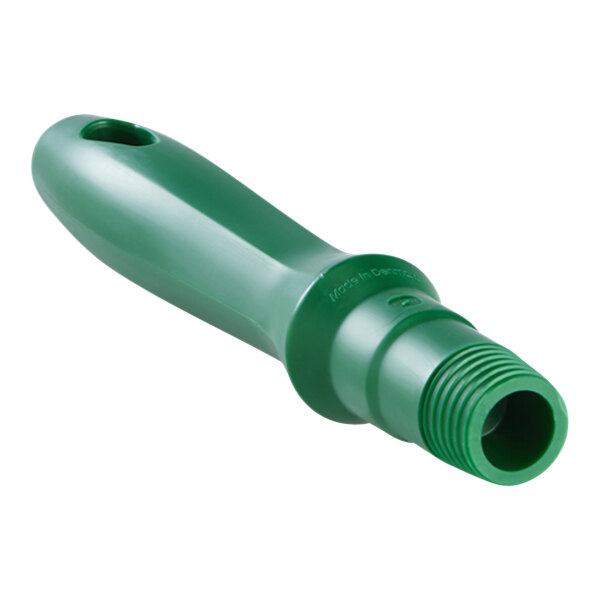 Vikan 29342 6 5/16" Green Threaded Polypropylene Handle