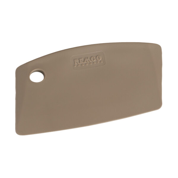 Vikan 5" Brown Polypropylene Mini Bench / Bowl Scraper 695966