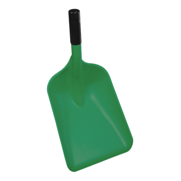 Vikan 10" Wide Green / Black Polypropylene Medium Blade Pan Safety ...