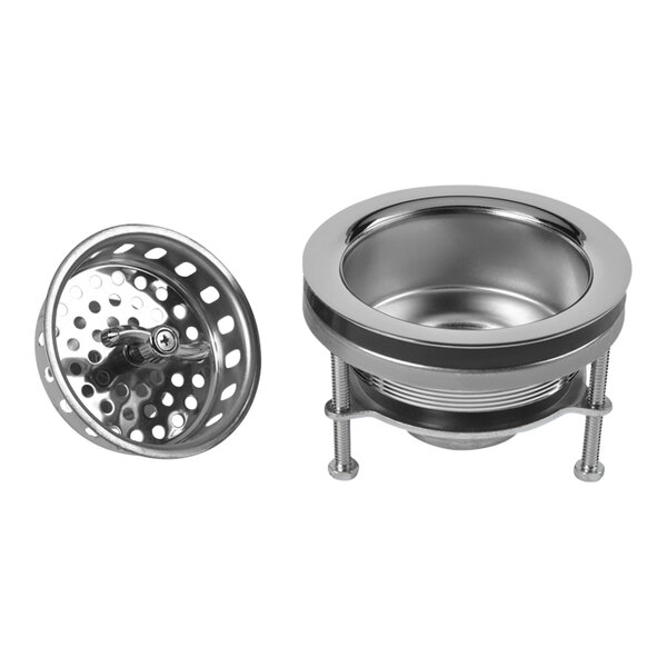 Dearborn by Oatey DB711EZ Spin-N-Lock 4 3/8" Stainless Steel Sink ...