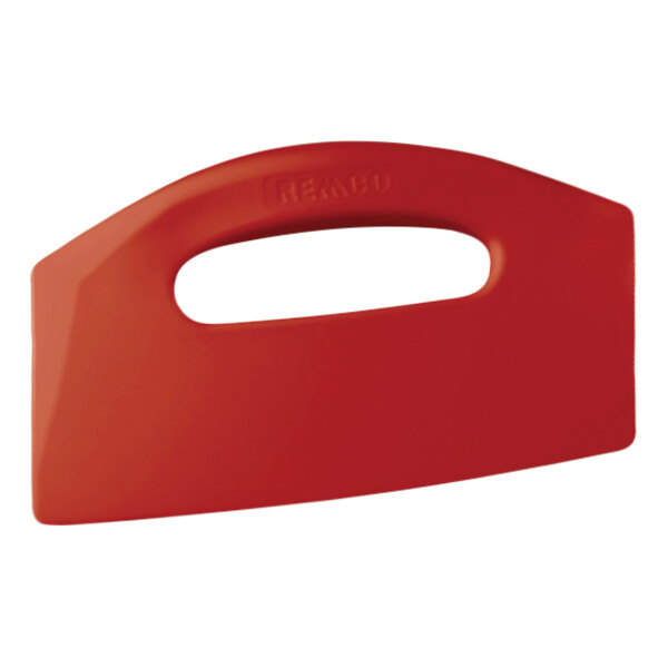 Vikan 8" Red Polypropylene Bench Scraper 69604