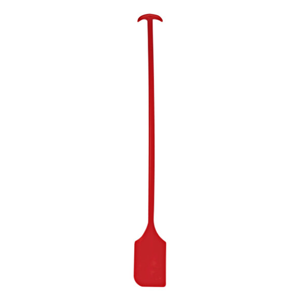Vikan 52" x 6" Red Polypropylene Mixing Paddle / Scraper 67774