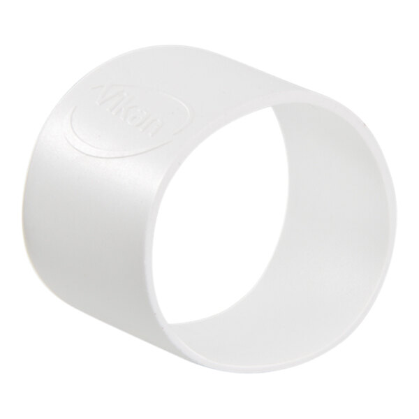 Vikan 98025 1 1/2" White Color-Coding Rubber Band - 5/Pack