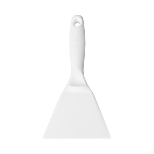 Vikan 4" White Polypropylene Hand Scraper 69625