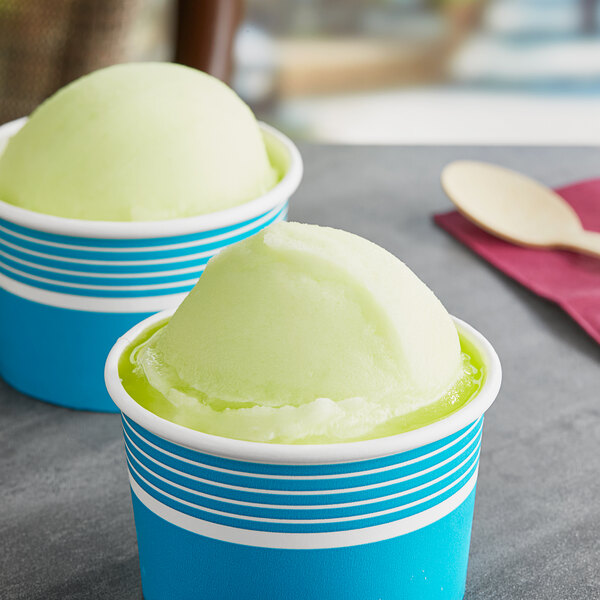 Philadelphia Water Ice Key Lime Italian Ice Base 1 Gallon - 4/Case