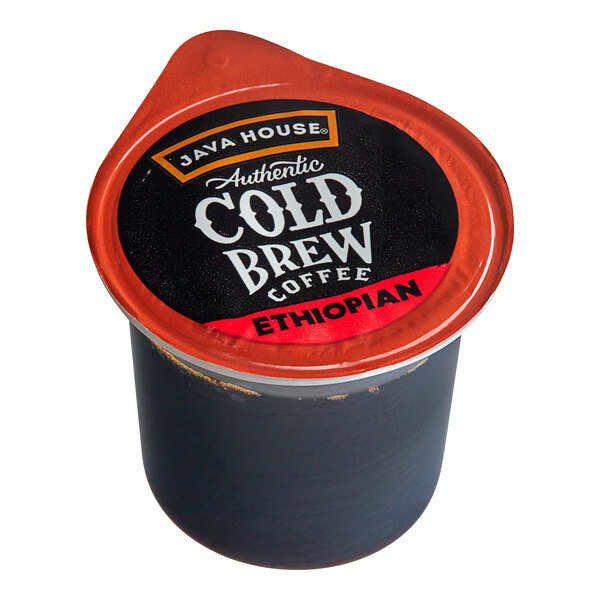 Java House Ethiopian Cold Brew Coffee Single Serve Pod - 36/Case