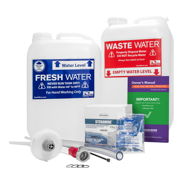 Ozark River Manufacturing AC-13-CLEAN Clean Start Kit for Portable Hot ...