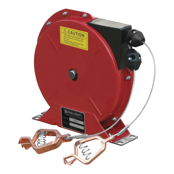 Reelcraft G 3050 Y Heavy-Duty Spring Retractable Bonding Reel with 50 ...