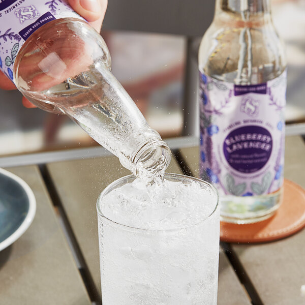 Reading Soda Works Blueberry Lavender Sparkling Botanical Soda 12 fl ...