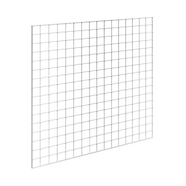 Econoco 48" x 48" Chrome Metal Grid Panel