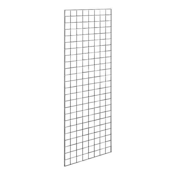Econoco 24" x 72" Black Steel Grid Panel