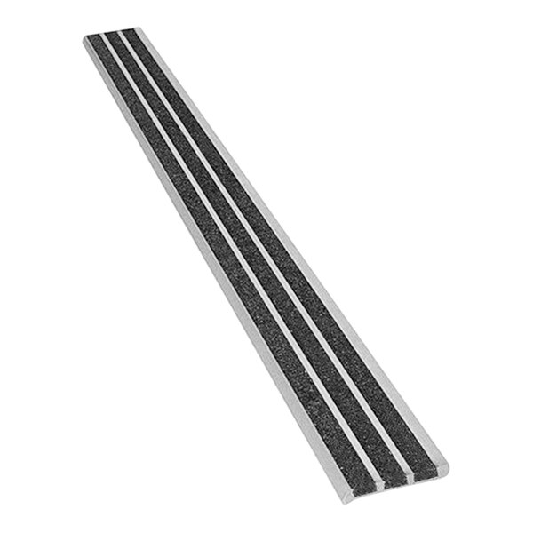 Wooster Supergrit Type 121 1 7/8" x 60" Stair Tread Nosing with Black ...