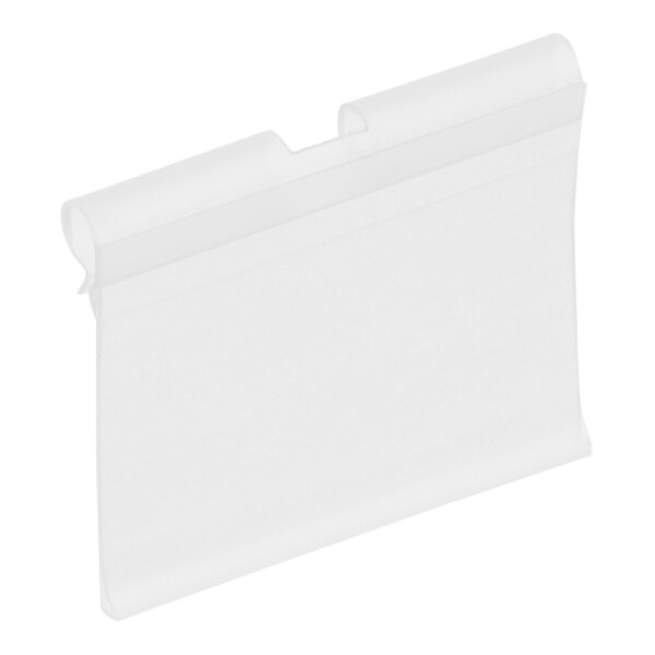 2" x 1 1/4" T-Style Scanning Label Holder for 6" Scanning Hook