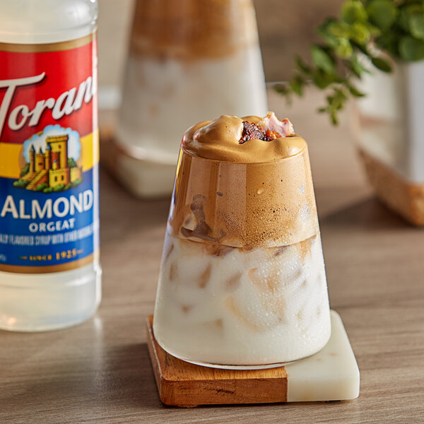 Torani Almond (Orgeat) Flavoring Syrup 750 mL Plastic Bottle