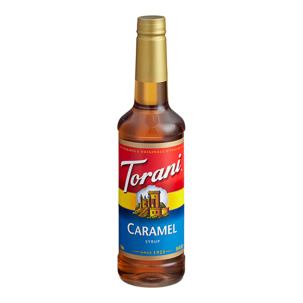 Torani Caramel Flavoring Syrup 750 mL Plastic Bottle