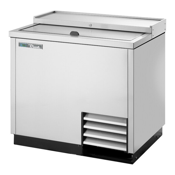 True TD-36-12-S-HC 36 5/8" Stainless Steel Horizontal Bottle Cooler