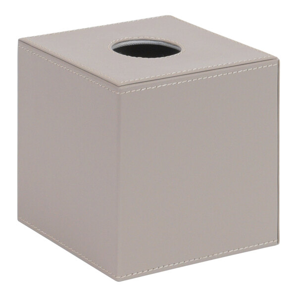 room360 London Stone Faux Leather Square Tissue Box Cover RTB001BEL11 ...