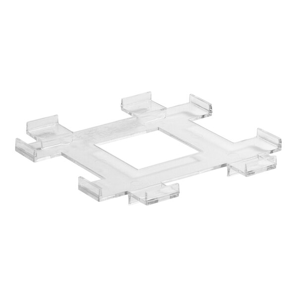 room360 4 1/2" x 4 1/2" Square Tissue Box Riser RTB022CLT23 - 12/Pack