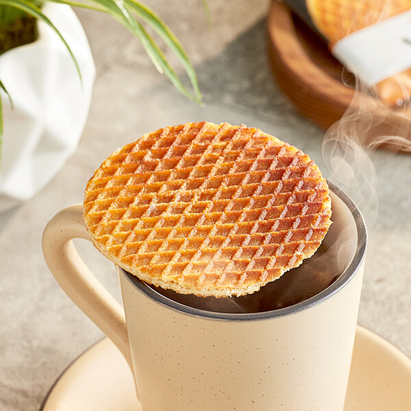Vafels Individually Wrapped Vegan Caramel Stroopwafel 12-Count 1.06 oz ...
