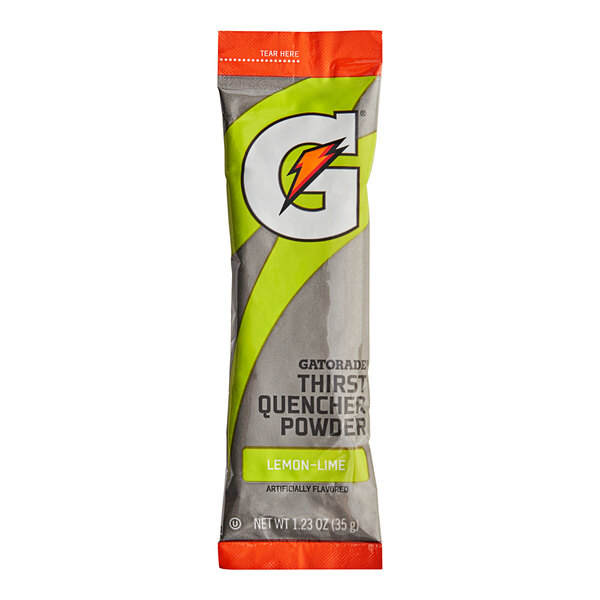 Gatorade Thirst Quencher Lemon Lime Sports Drink Powder Single Serve ...