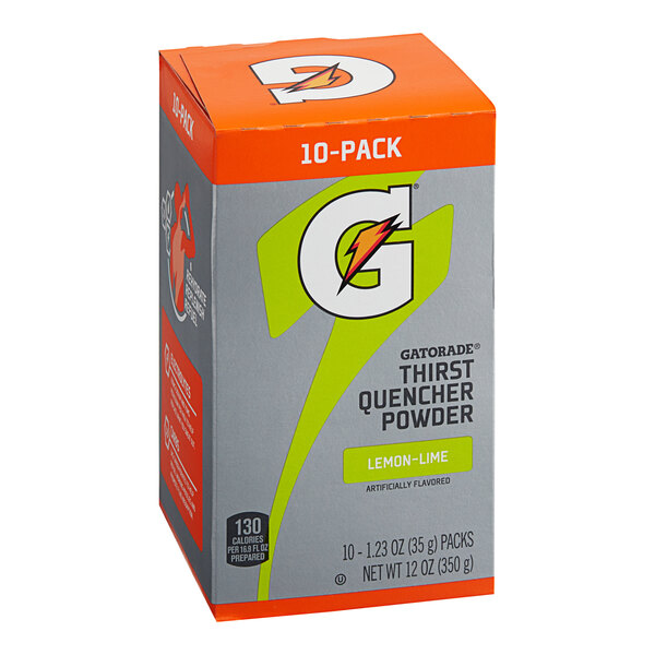 Gatorade Thirst Quencher Lemon Lime Sports Drink Powder Single Serve ...
