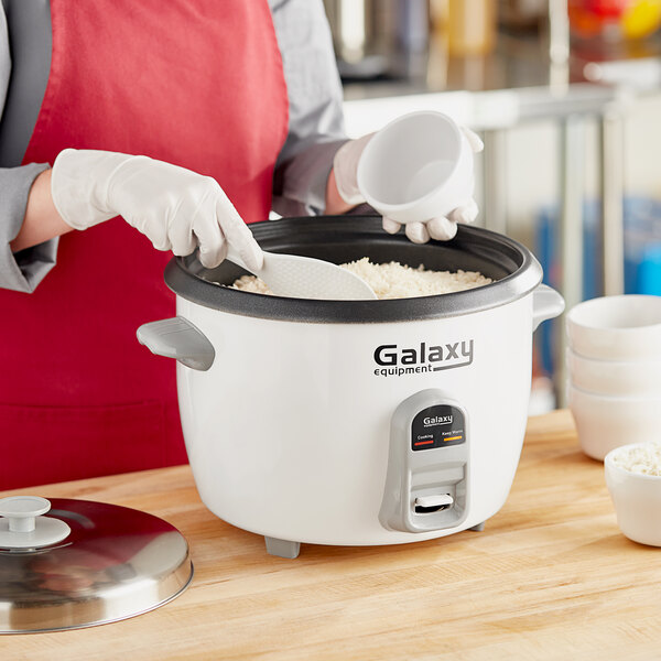 Galaxy GRCB30 30 Cup (15 Cup Raw) Electric Rice Cooker / Warmer - 120V ...